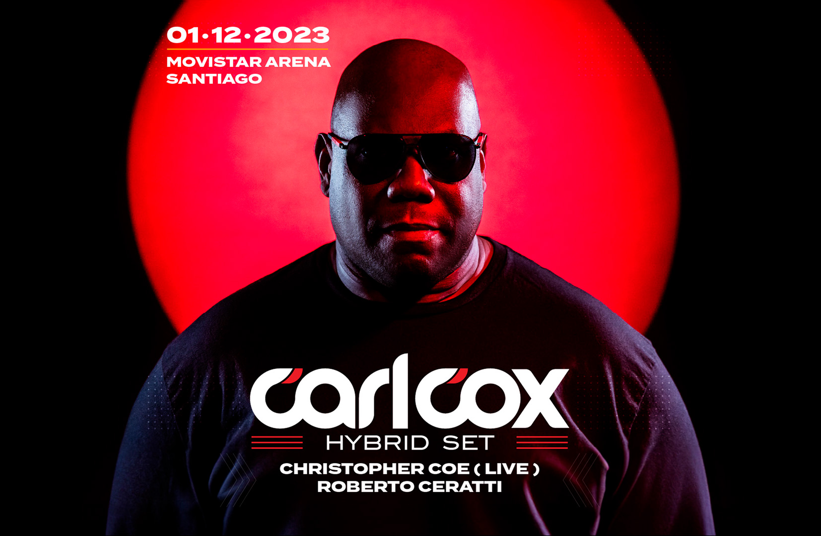 Carl Cox anuncia su esperado regreso a Chile - DJM magazine